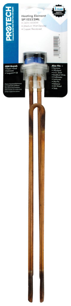 Rheem 240v 4500w Screw-In Resistored Element – SP10552ML – Consumers ...